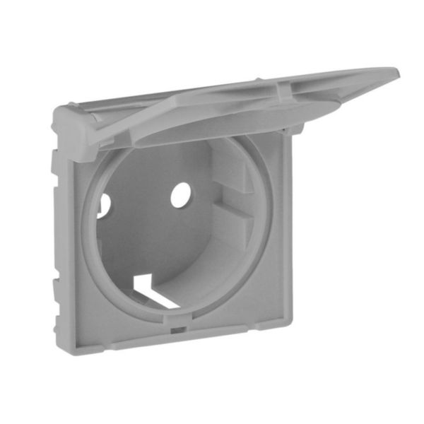 Cover plate Valena Life - 2P+E socket - German standard - with flap ...