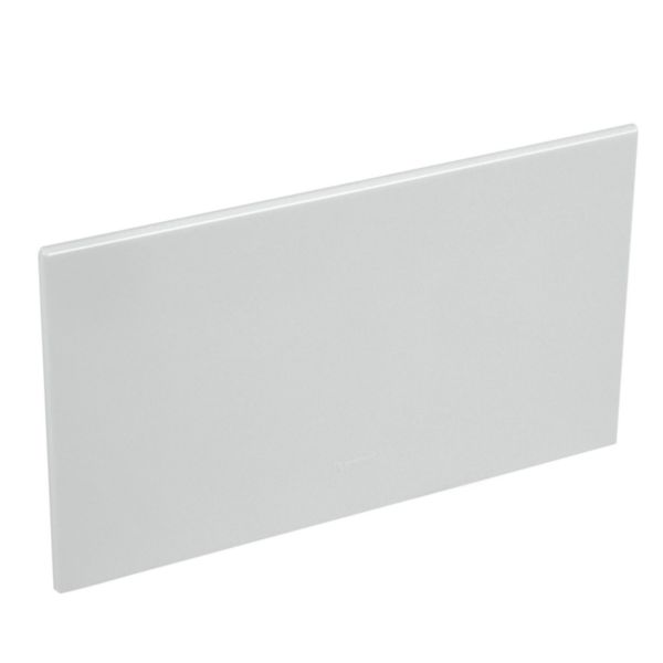 Arteor™ - British standard blanking cover plate for 2 gang box - Soft ...