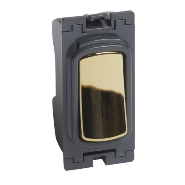 Synergy™ - Switch Grid module - 1 way -20 AX - 250 V~ - SD - Glossy ...