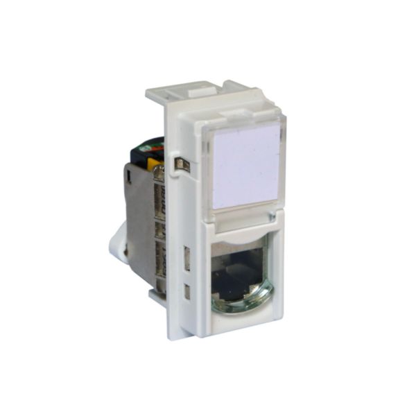 Living Now - RJ45 socket - category 6A UTP - 1 module - Sand | BT ...