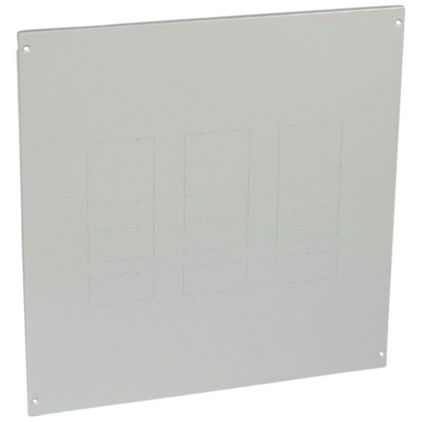 Metal faceplate XL³ 800/4000 - for DPX 630 vertical - captive screws ...