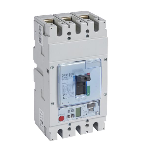 MCCB DPX³ 630 - S2 elec release + central - 3P - Icu 70 kA (400 V ...