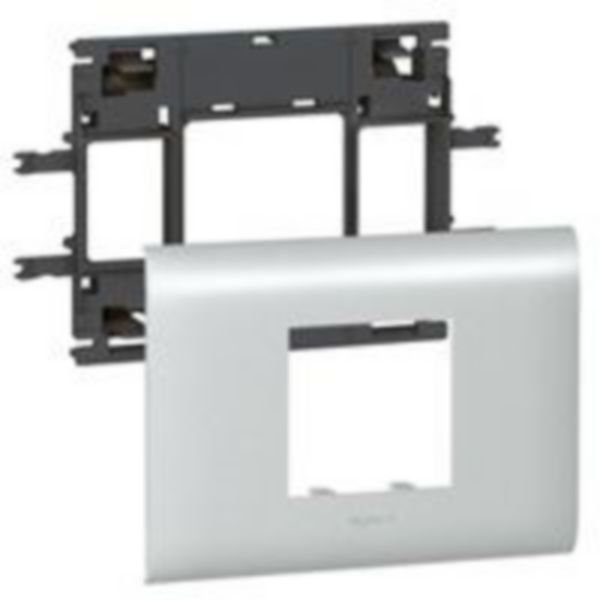 Mosaic and Arteor support 2 modules for universal Aluminium trunking ...