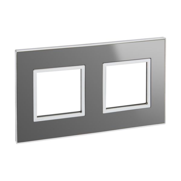 French and German standard plate square version 2x2 modules ...
