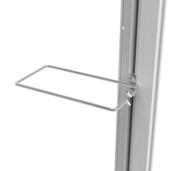 Set of ten steel cable rings to mount on height profile width 85mm ...