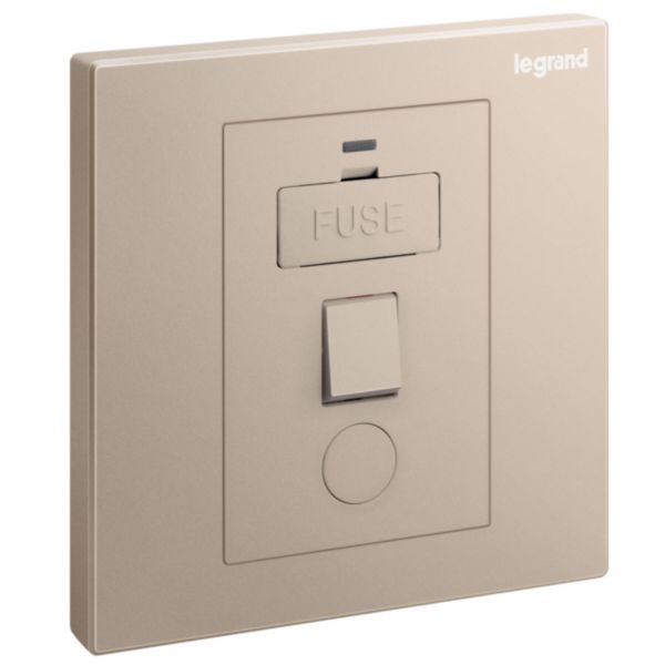 Galion - 1 gang switched fused connection unit with led power indicator ... Galion - 1 gang switched fused connection unit with led power indicator ...