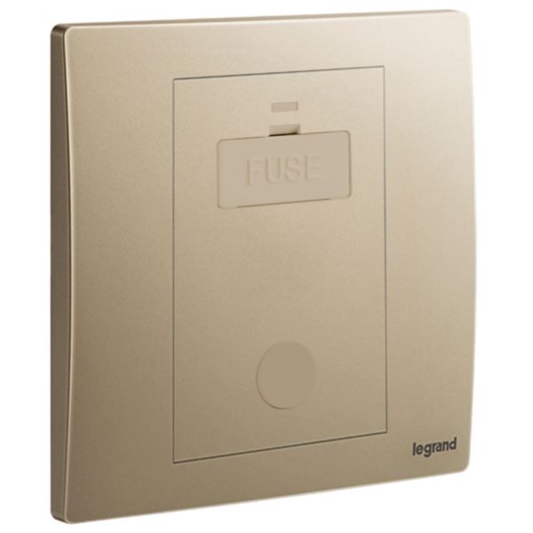 Mallia Senses - 1 gang unswitched fused connection unit with cord ... Mallia Senses - 1 gang unswitched fused connection unit with cord ...