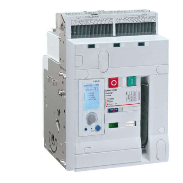 Circuit breaker DMX³ 2500, 3 poles, fixed version and electronic protection unit | 028361 ...