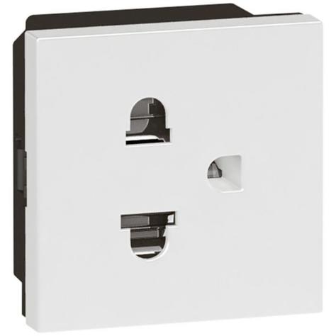 Socket Arteor - Euro-US- 15A / 127V - 16A / 250V- 2P+E + shutters - 2 ...