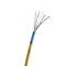 Cable category 6A F/UTP 4 pairs LSZH Euroclass Dca 500 meters yellow ...