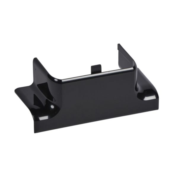 Black flat junction for snap-on black edition trunking 50x80mm or ...