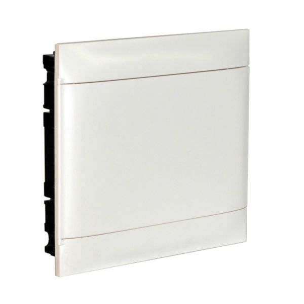 Practibox S flush-mounting DIN cabinet for masonry wall - 2 rows of 18 ...