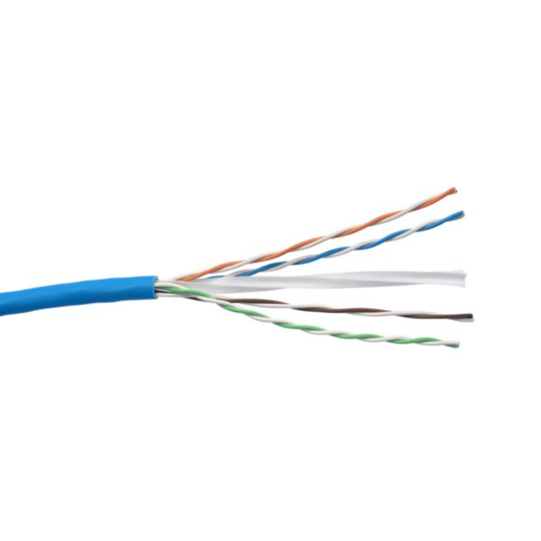 LCS³ - Cable category 6 U/UTP 4 pairs lszh CCA 305 meters - 23AWG solid ...