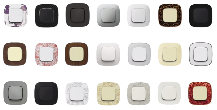 Valena Life / Allure: trendy switches - Legrand